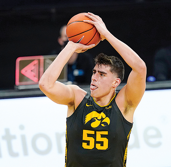 Iowa’s Garza repeats as AP All-American | News, Sports, Jobs - Times ...